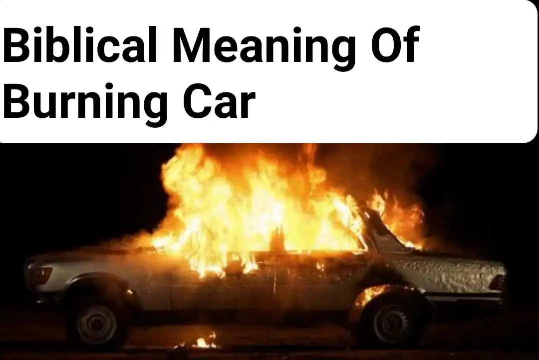 Biblical Meaning Of Burning Car - DreamPeas